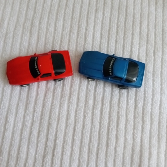 Tyco | Other | Lot Of 2 Pcs Vintage 98s Tyco Ho Slot Car Chevy Corvette ...